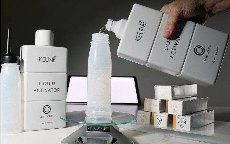 Hairtech. SEMI COLOR LIQUID ACTIVATOR